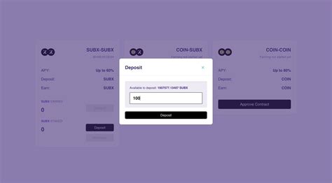 Subx No Code Dapp Builder