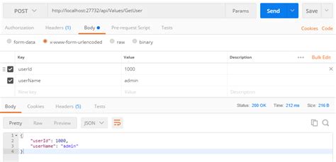 C Aspnet Core Web Api 与 Mvc 模式下 Body 参数传递，post 参数方式 Hicsharp