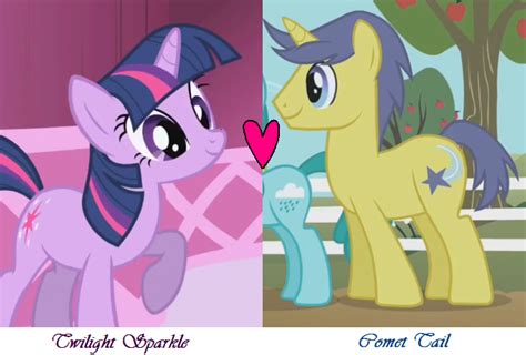 Tails And Twilight Sparkle Kissing