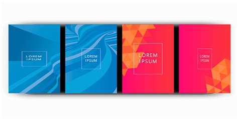 커버의 집합 브로셔 전단지 템플릿 디자인 추상적인 배경 트로피에 대한 스톡 벡터 아트 및 기타 이미지 트로피 패턴 가리기 Istock