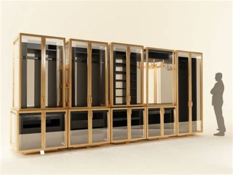 Modular Transparent Clothing Storage System DigsDigs