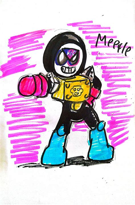 Brawl Stars Meeple By Cartoontriper On Deviantart
