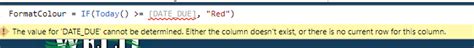 Solved Conditional Formatting Past Due Date Microsoft Fabric Community