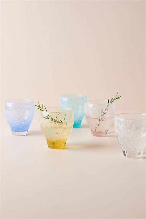 Anthropologie Scuba Glasses Set Of 2