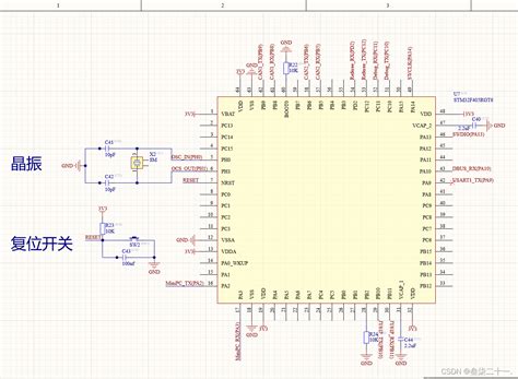 Stm32f405rgt6引脚定义及部分引脚说明stm32f405rgt6引脚图 Csdn博客