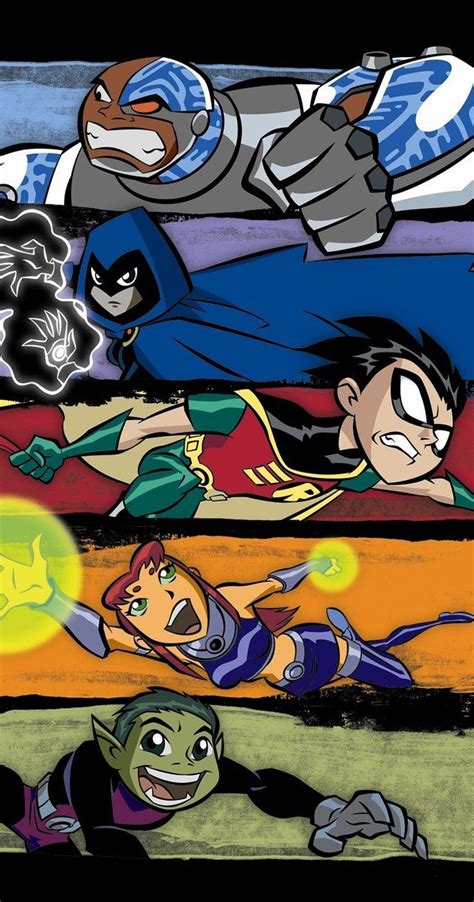 Teen Titans Tv Series 20032007 All Teen Titans Teen Titans Poster