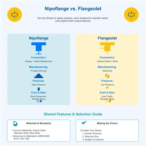 Nipoflange Vs Flangeolet A Comprehensive Comparison For Piping Systems Artizono