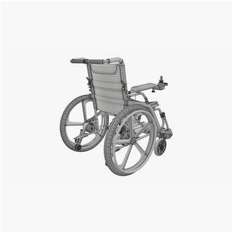 Hybrid Manual And Power Wheelchair Modelo D Descargar Medical Equipment On DModels Org