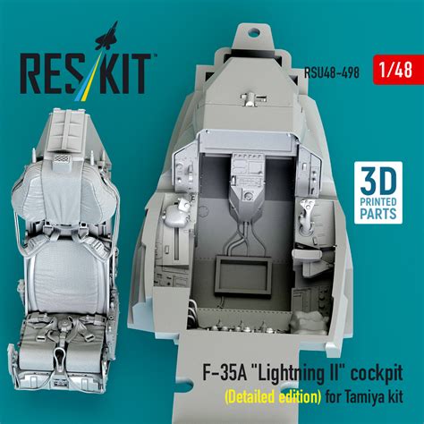 F 35a Lightning Ii Cockpit Detailed Edition For Tamiya Kit 3d