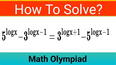 Use Easy Method To Solve This Problem Logarithm Problem Find X Youtube