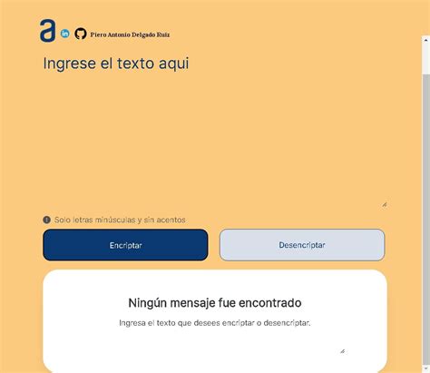 Github Pierodel Ruiz Encriptador De Texto One Encriptador De Texto