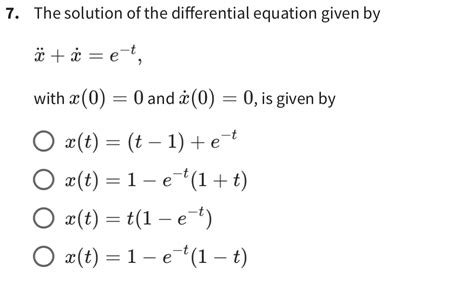 Solved Hi Our Topic Is Inhomogeneous Linear Differential