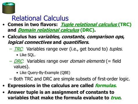 Ppt Relational Calculus Powerpoint Presentation Free Download Id 494975