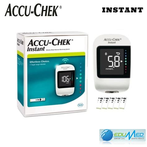 Glucometro Accu Chek Instant Edumed Sac