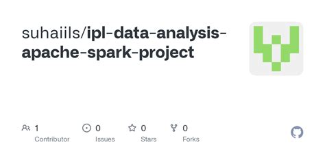 Github Suhaiilsipl Data Analysis Apache Spark Project