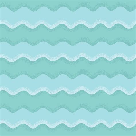 Premium Vector Seamless Pattern Of Waves