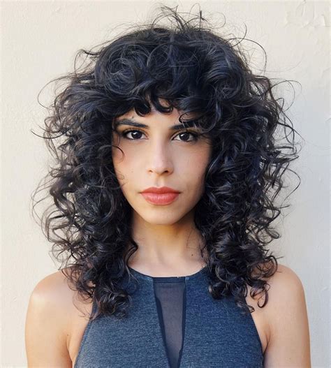 30 Curly Shag Haircuts For Every Length And Hair Type Hymum
