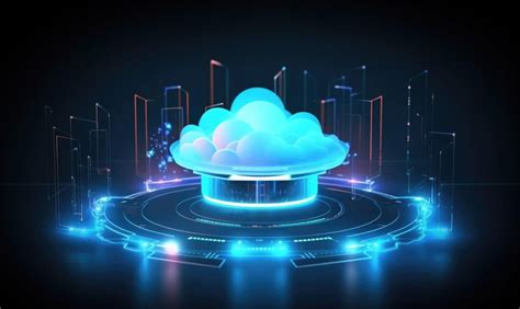 Premium Ai Image Cloud Computing Service Concept Connect To Cloud