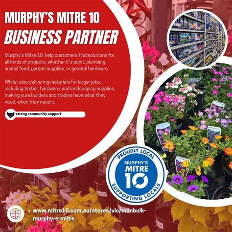 Business Partner Murphys Mitre 10 Monbulk Olinda Ferny Creek Football Netball Club Inc