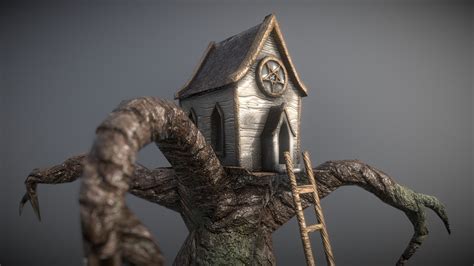 Treehouse D Model By Dara Bachvarova Darabachvarova D Af Sketchfab