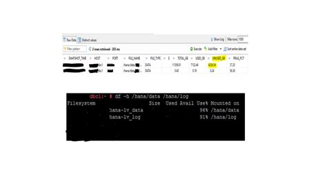 Hana Data And Log Reclaim Procedure In Ha Db Clusterpdf