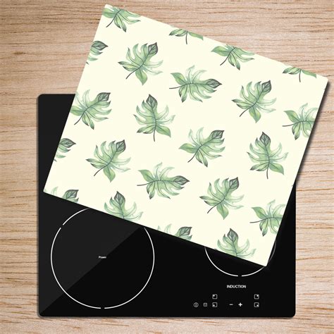 Housse Pour Plaque De Cuisson à Induction En Céramique 60x52 Feuilles Tropicales Ebay