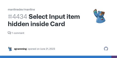 Select Input Item Hidden Inside Card · Issue 4434 · Mantinedevmantine