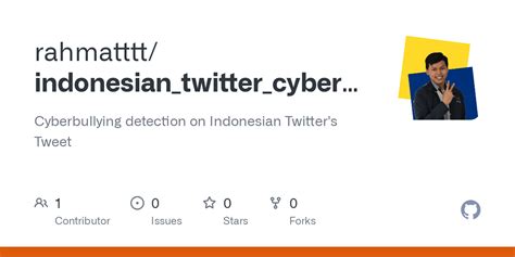 Github Rahmattttindonesiantwittercyberbullyingdetection