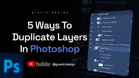 How To Duplicate Layers In Photoshop 😳🔥 Photoshop Shortcuts Youtube