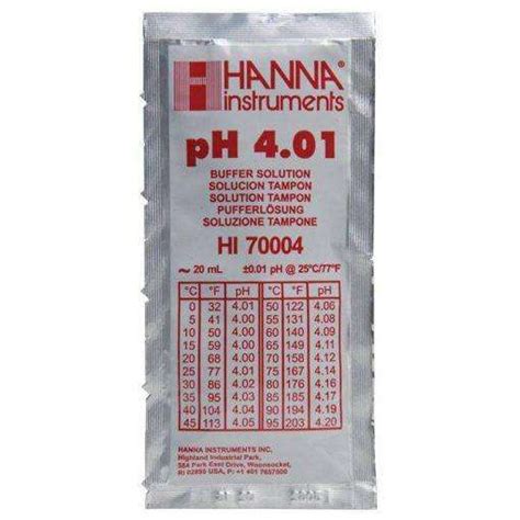 Hanna Buffer Sachets Ph 701 1pc 20ml If A Reef