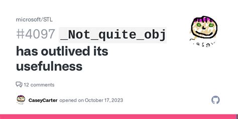 ` not quite object` has outlived its usefulness · issue 4097