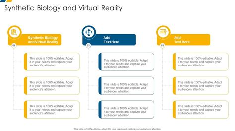 Synthetic Biology And Virtual Reality In Powerpoint And Google Slides Cpp PPT Template