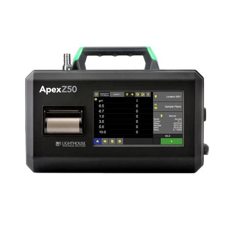 portable airborne particle counter lighthouse apexz50 asys