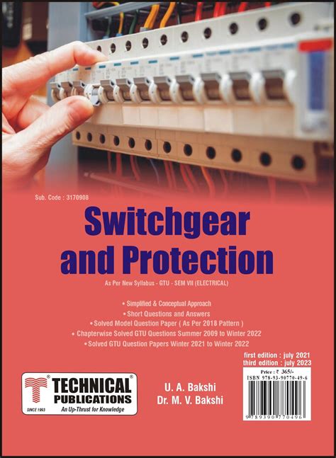 Switchgear And Protection For Gtu 18 Course Vii Electrical 317090