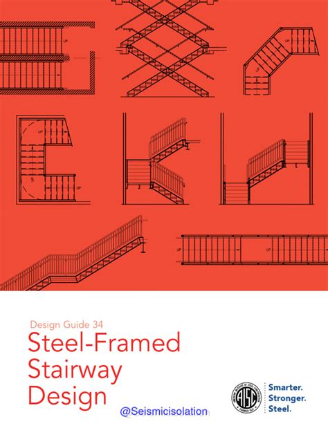 Aisc Design Guide 34 Steel Framed Stairway Design Pdf Stairs Engineering