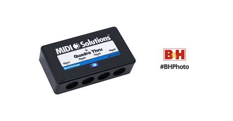MIDI Solutions MultiVoltage Quadra Thru X Active QUADRA THRU