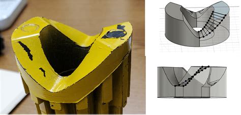 How Can I Connect These Two Curves To Make A Smooth Curved Surface I Have Both Mapped Out How I