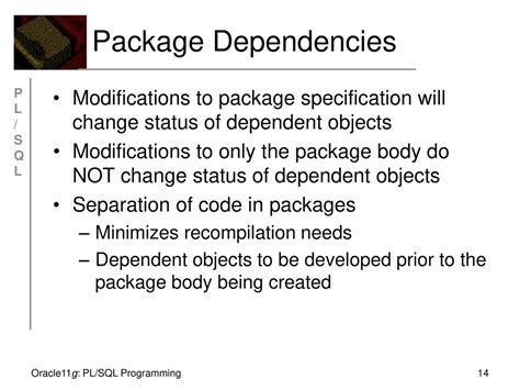 Chapter Dependencies Privileges And Compilation Oracle G Ppt Download