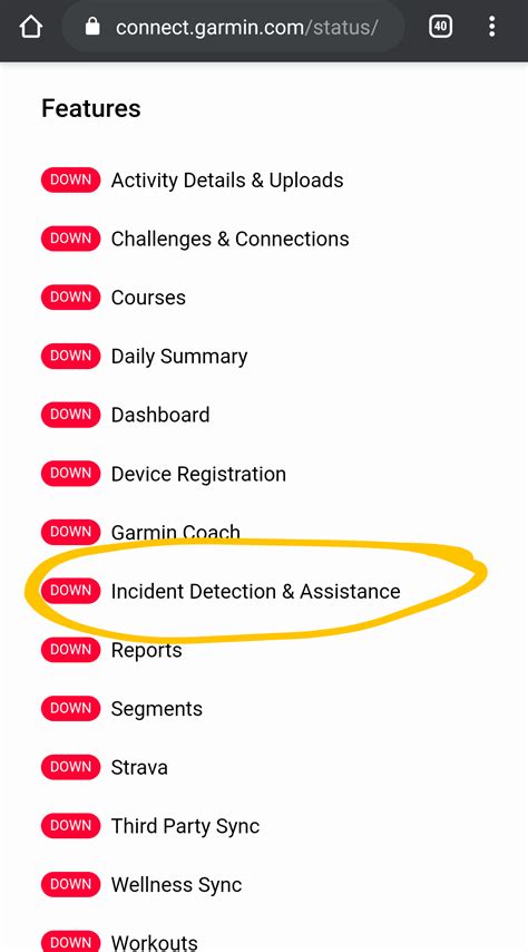 Is Garmins Incident Detection And Assistance Reliant On Their Servers