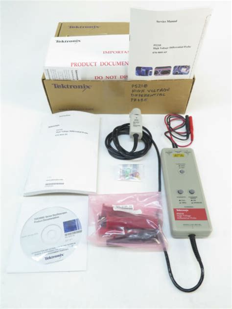 Tektronix P5210 High Voltage Differential Probe Set For Sale Online Ebay