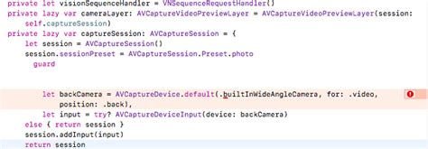 Ios Extra Argument In Call With Avcapturedevice Stack Overflow