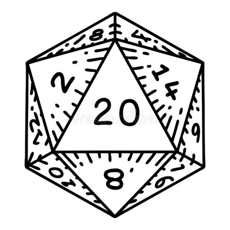 D20 Dice Stock Illustrations 8 112 D20 Dice Stock Illustrations