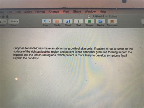 Solved File Edit Insert Format Arrange View Share Window