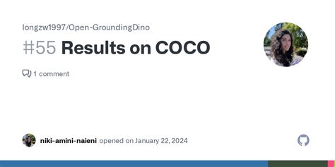 Results On Coco · Issue 55 · Longzw1997open Groundingdino · Github