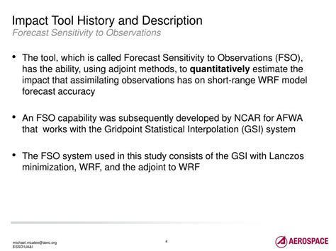 Ppt Observation Impact On Wrf Model Forecast Accuracy Over Southwest