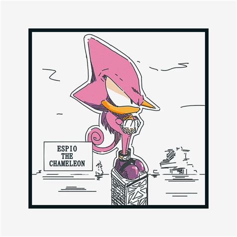 [oc] Espio The Chameleon R Sonicthehedgehog
