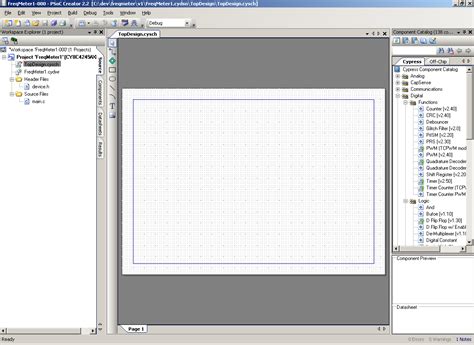 Self Clue Starting The PSoC Frequency Counter Series