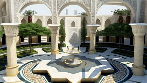 Incorporating Statues And Sculptures In Islamic Hardscaping Ideas And