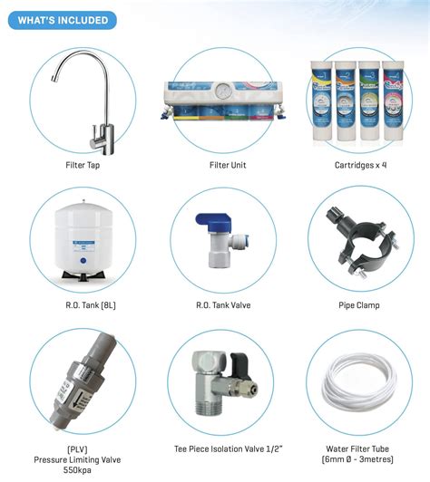 Reverse Osmosis Water Filter Australia Under Sink RO Filtration