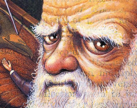 Evolution Art Print Specimen Darwin Charles Darwin With Butterfly